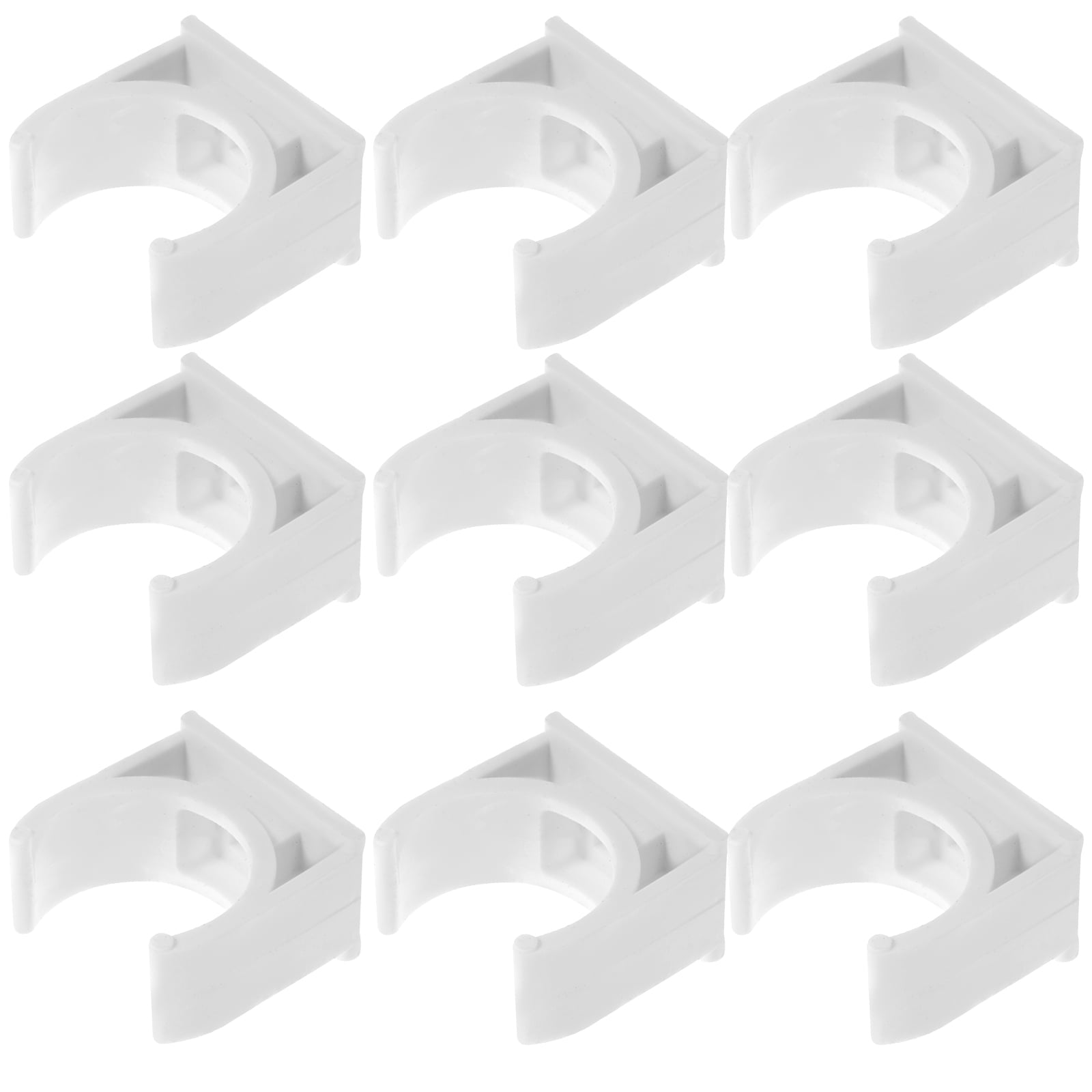 50pcs Pipe Clamp PVC Pipe Support Clips U-shaped Pipe Fixing Clips ...