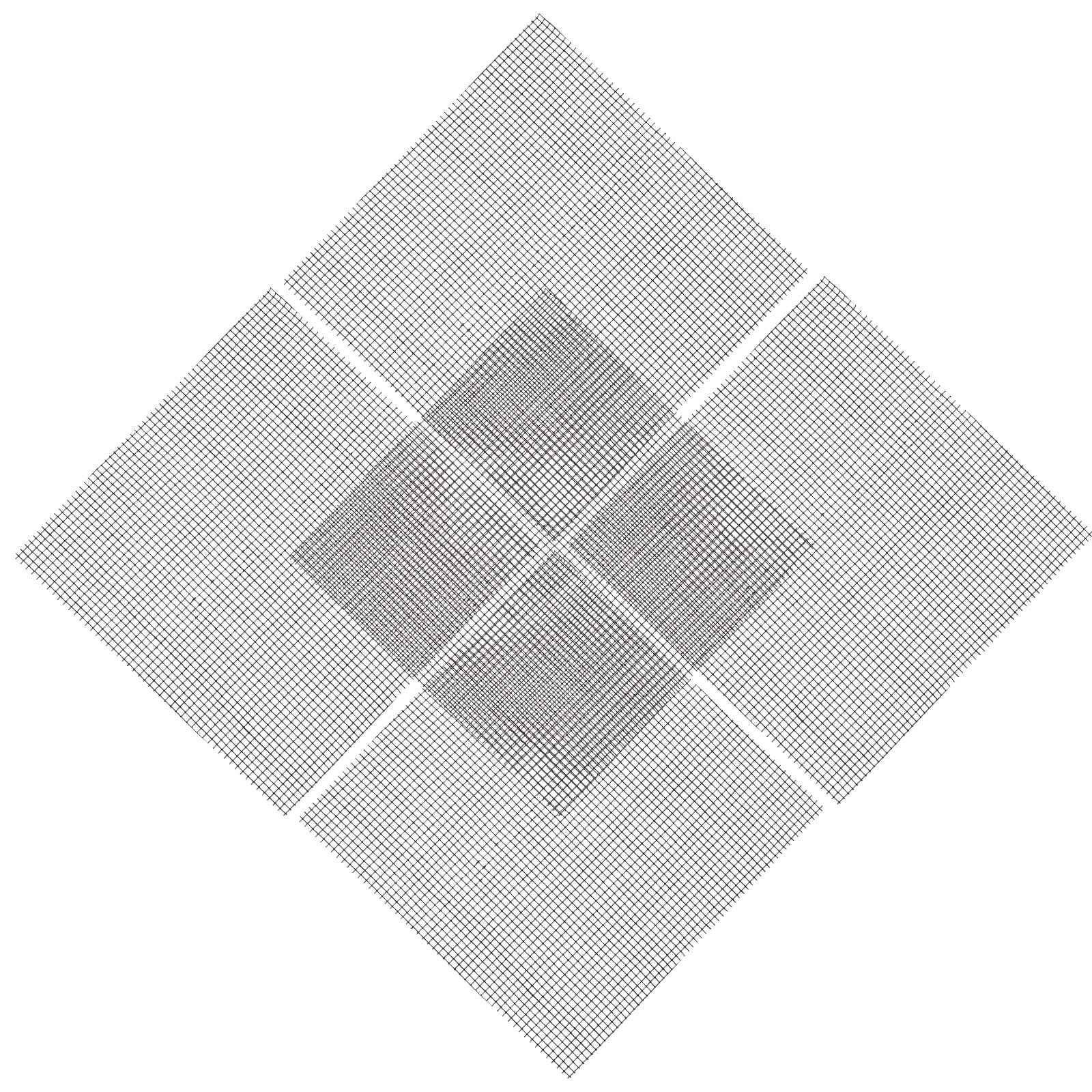 50pcs Planter Hole Mesh Pads Flower Pot Grid Mats Square Flower Planter ...