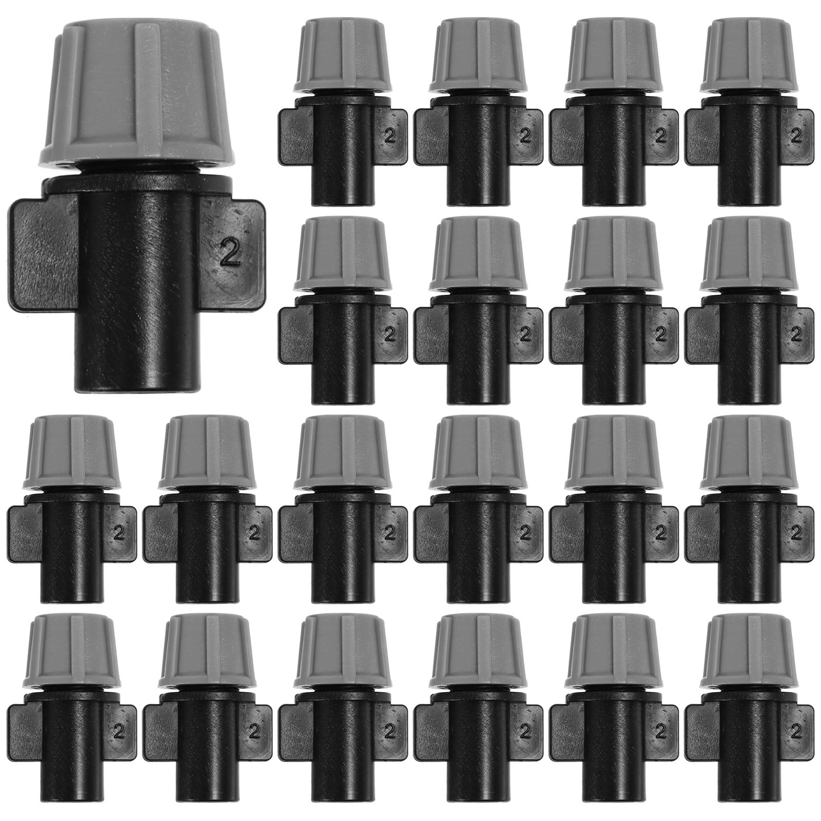 50pcs Plastic Misting Mister Nozzles For Automatic Watering Systems ...