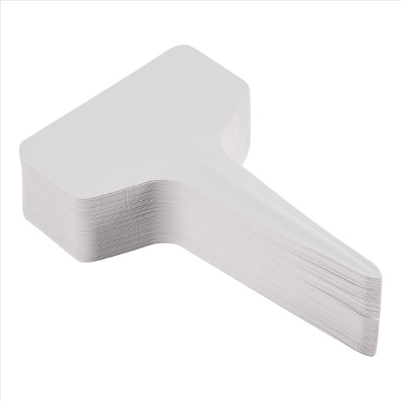 50pcs Plastic Plant T-type Tags Markers Nursery Garden Decoration Tags ...