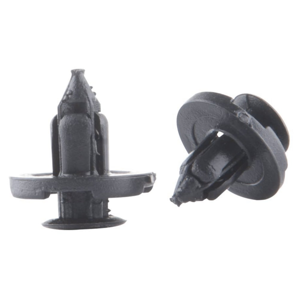 50pcs Plastic Rivet Mud Flaps Bumper Fender Push Fastener Clips 8mm For ...