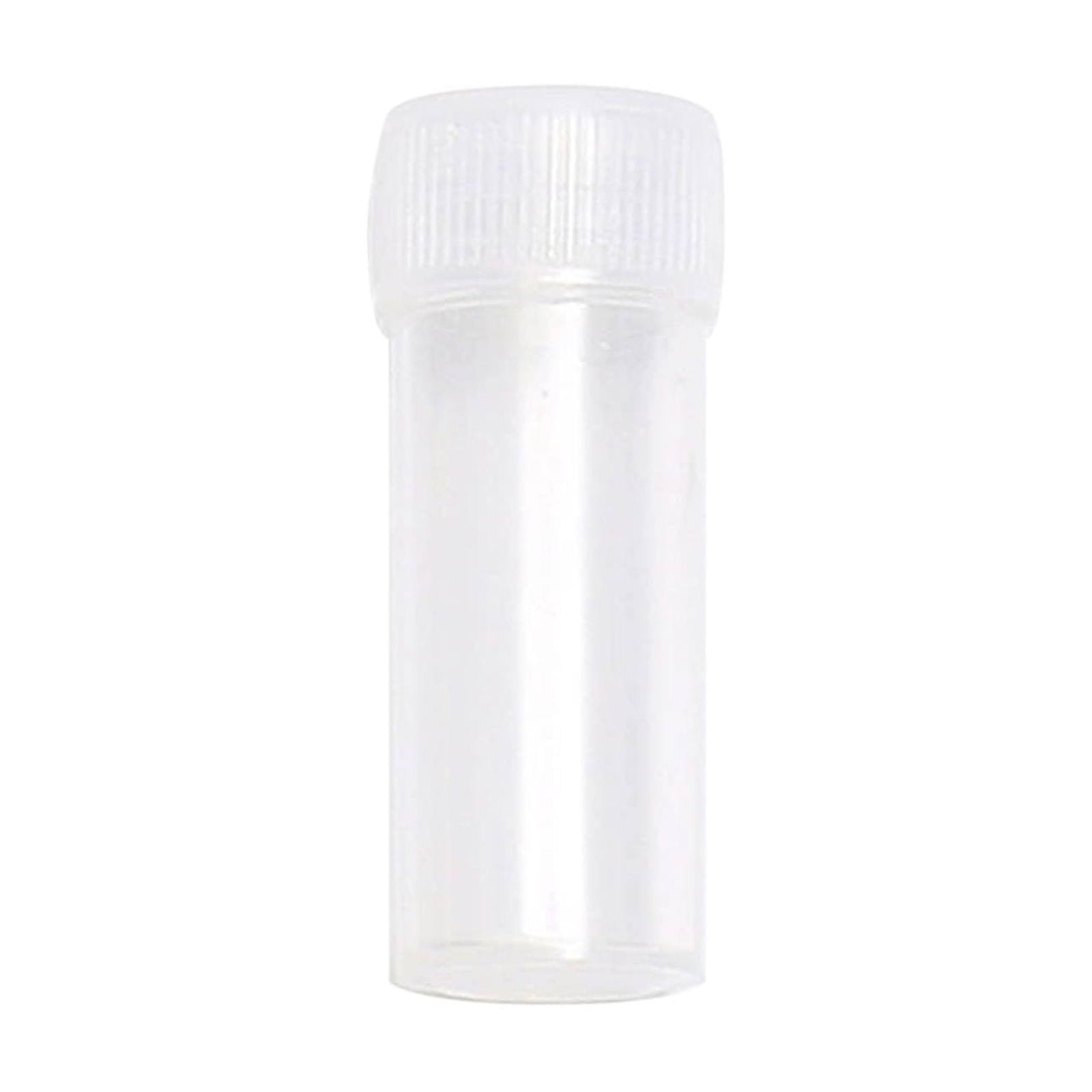 50pcs Plastic Test Tubes,Plastic Tubes With Caps,Test Tubes With Caps ...