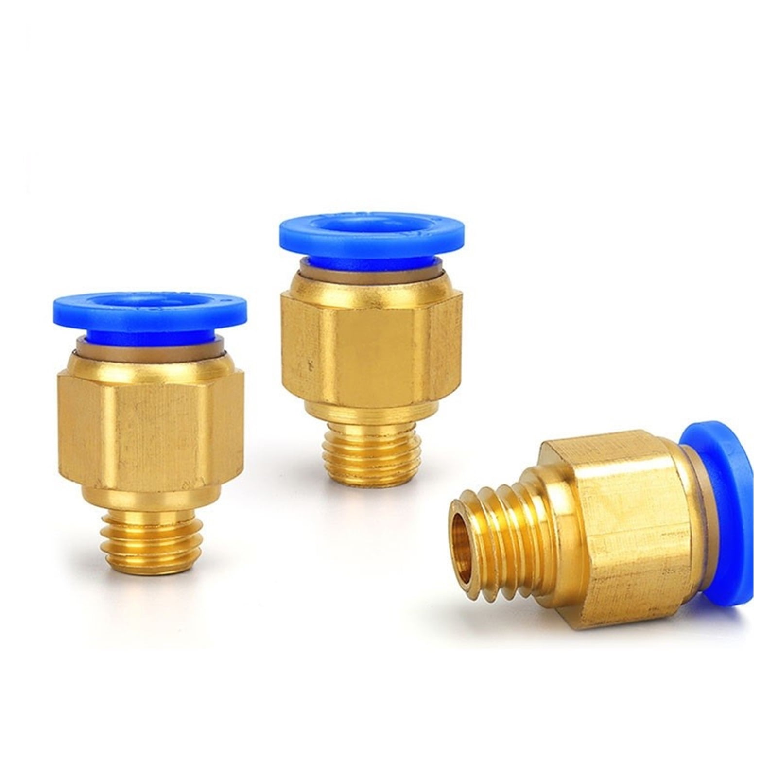50pcs Pneumatic Fitting Air Connector Quick Connecors Fitttings PC4-01 ...