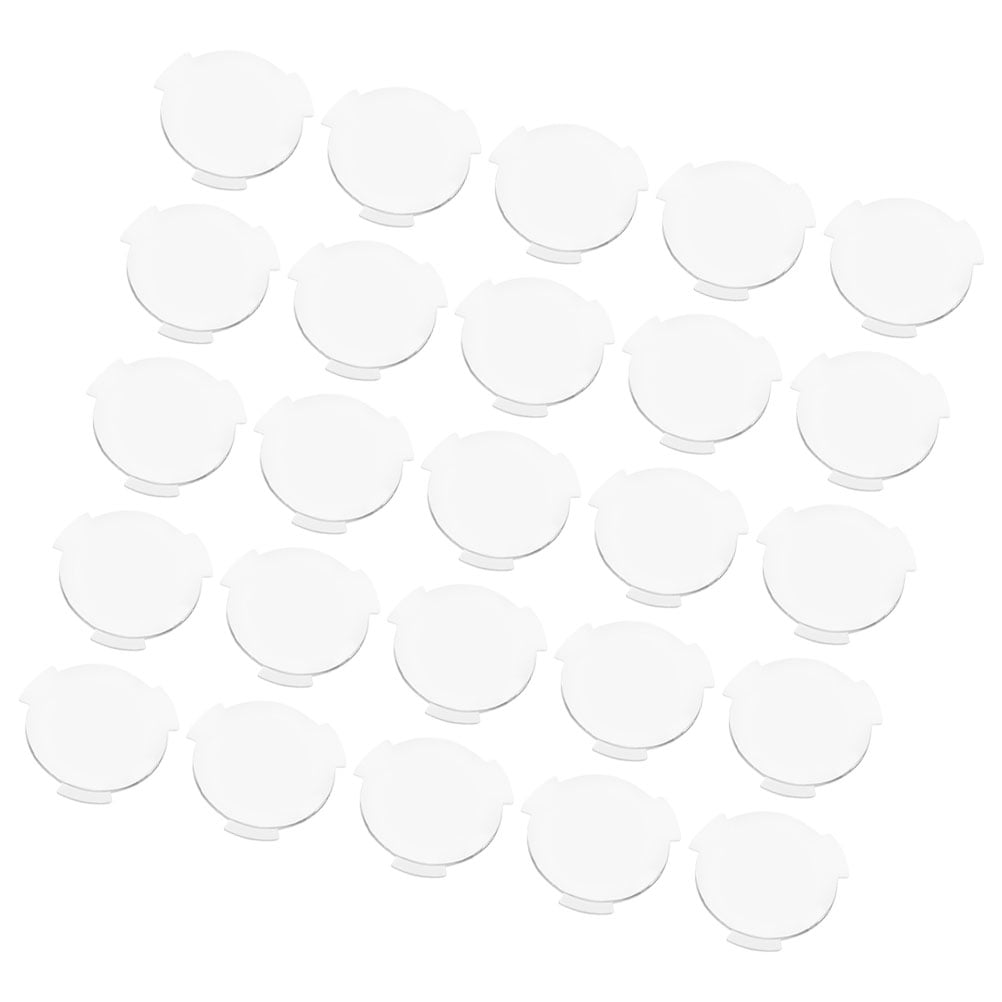 50pcs Portable Lens Convex Lenses Plastic Lens Part Lens Light-blocking ...