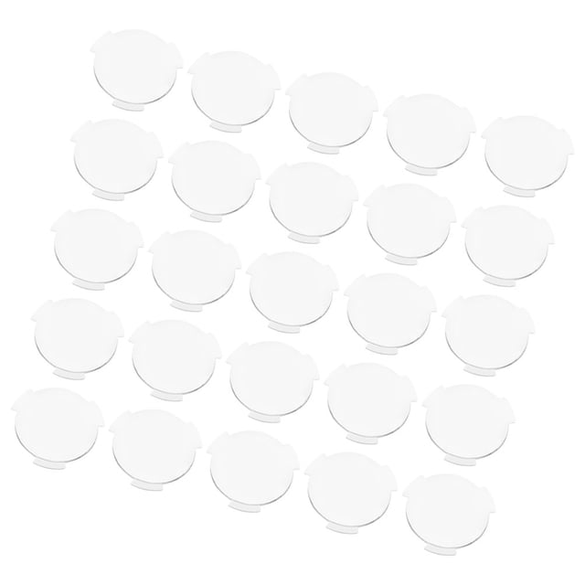 50pcs Portable Lens Convex Lenses Plastic Lens Part Lens Light-blocking ...