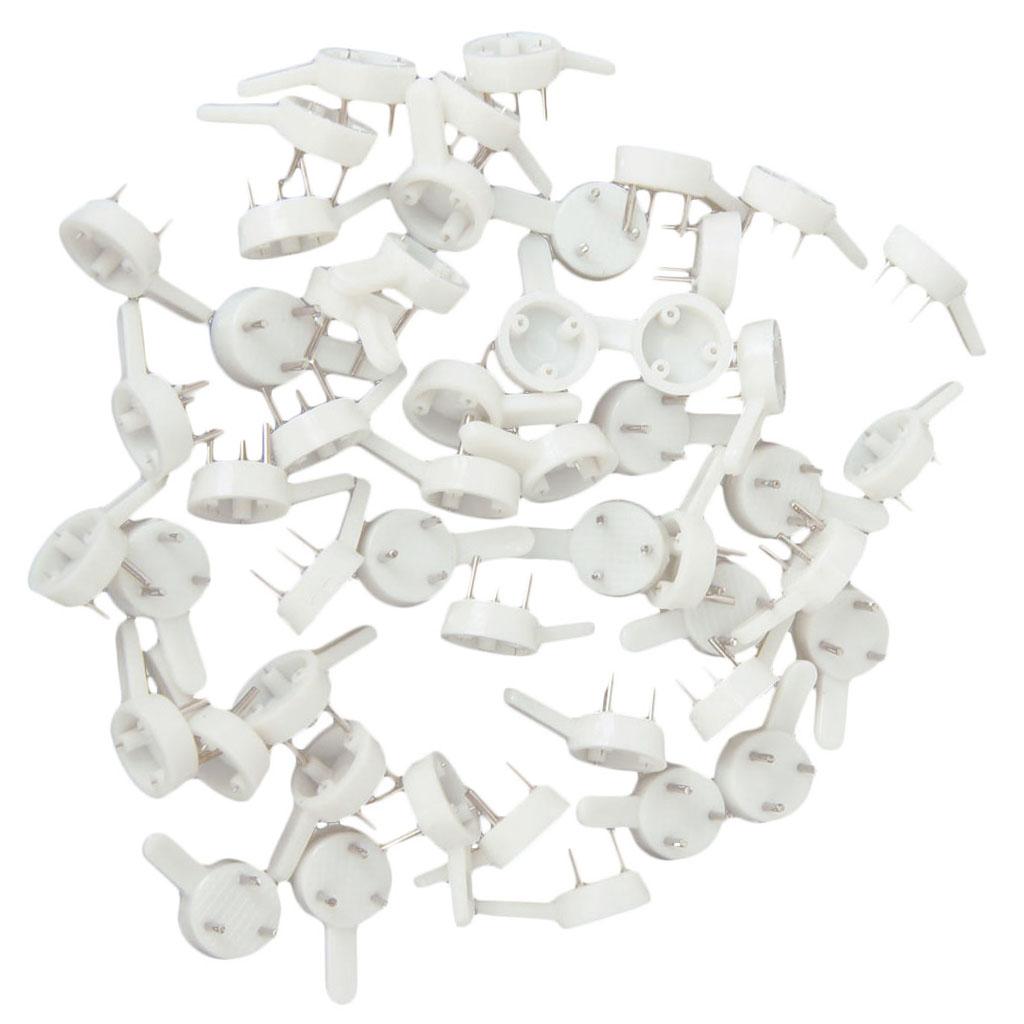50pcs Powerful Wall Drywall Picture Hooks Non-Trace Hanging Hook ...
