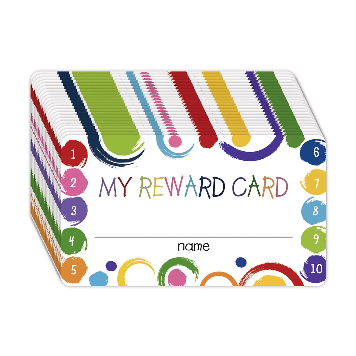 50pcs Punch Cards My Reward Cards, Classroom Student Home Behavior ...