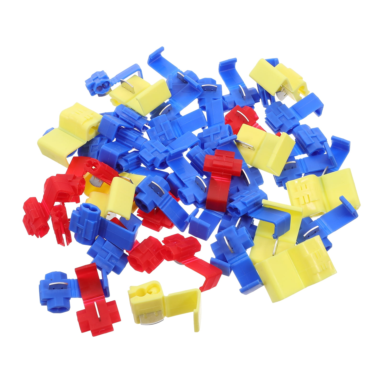 50pcs Quick Splice Wire Terminal Connectors Electrical T-tap Wire ...