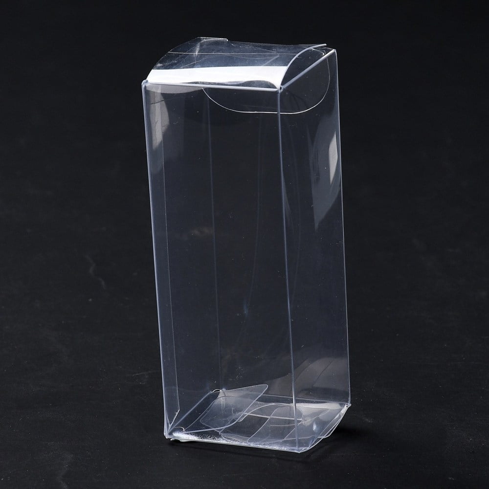 50pcs Rectangle Transparent Plastic PVC box Gift Packaging Waterproof ...