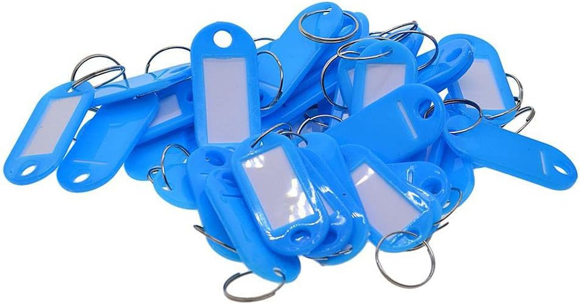 50pcs Removable Waterproof Key Tags ID Tags Mark Labels for Luggage ...