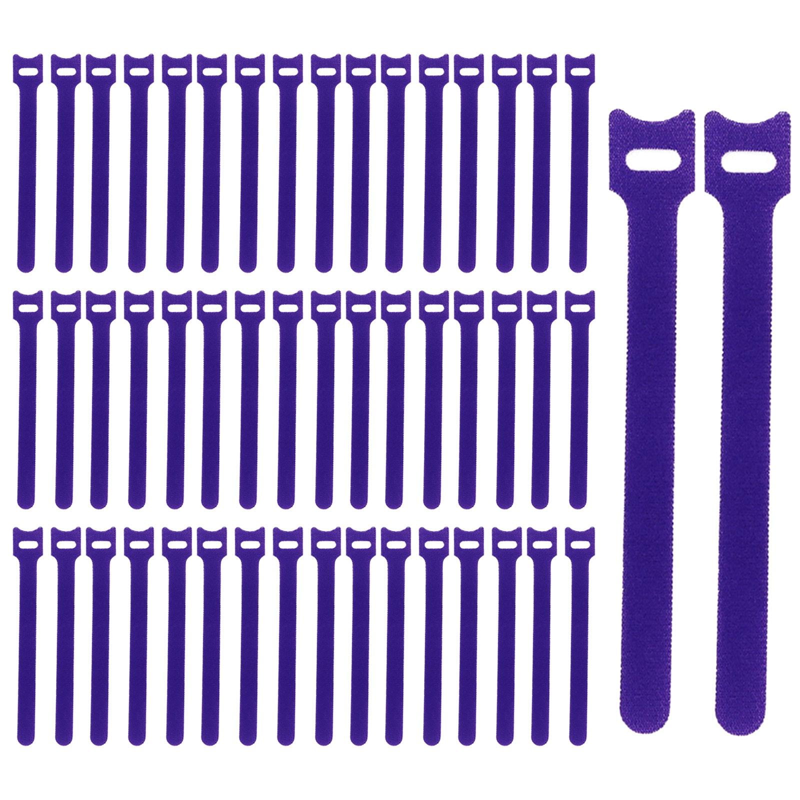 50pcs Reusable Zip Ties Releasable Zip Tie Heavy Duty Ending Removable ...