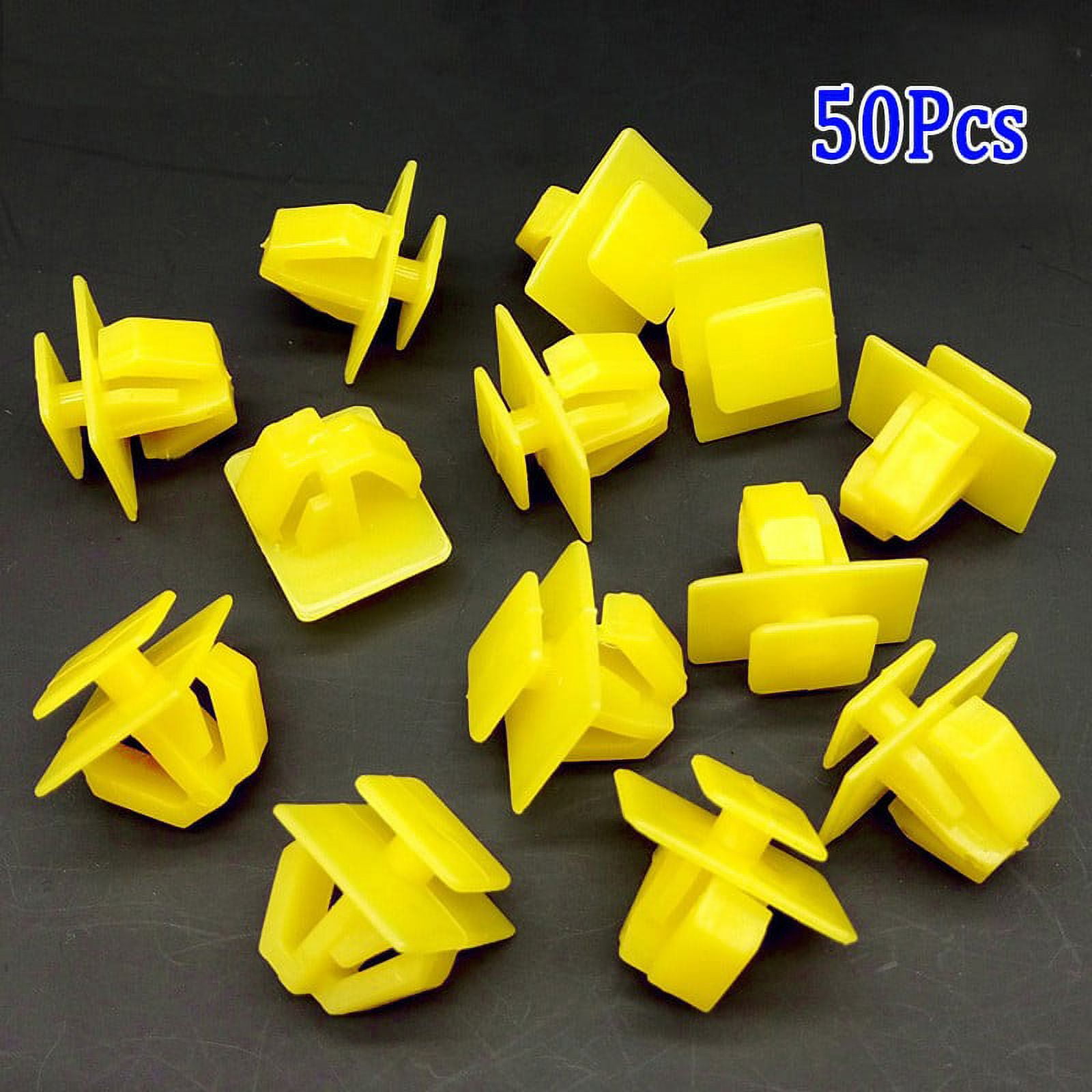50pcs Rocker Molding Nylon Auto Fastener Clip for Hyundai 87758-35000 ...