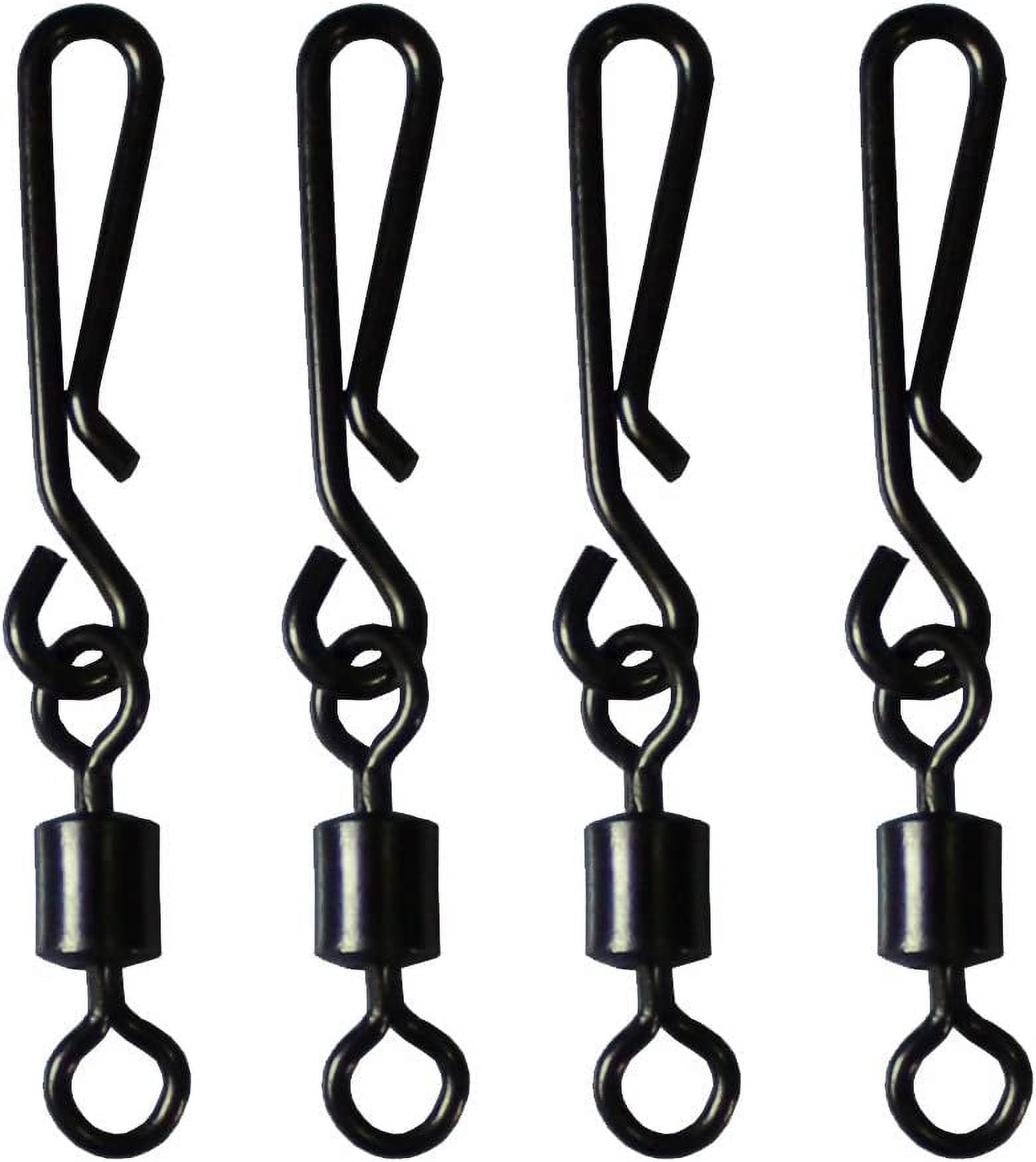 50pcs Rolling Swivel with Hanging snap Fishing Tackle fishhooks ...