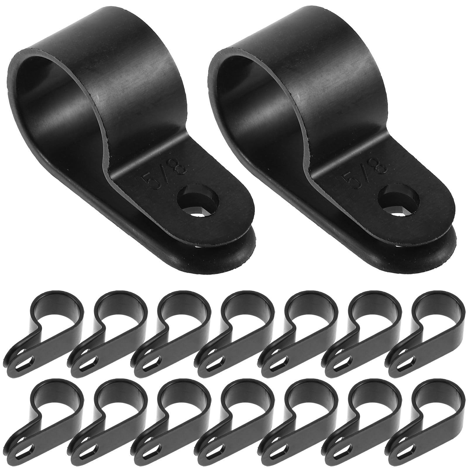 50pcs Rope Light Clip Ethernet Cable Clip Coax Tv Cable Wire Holder For ...