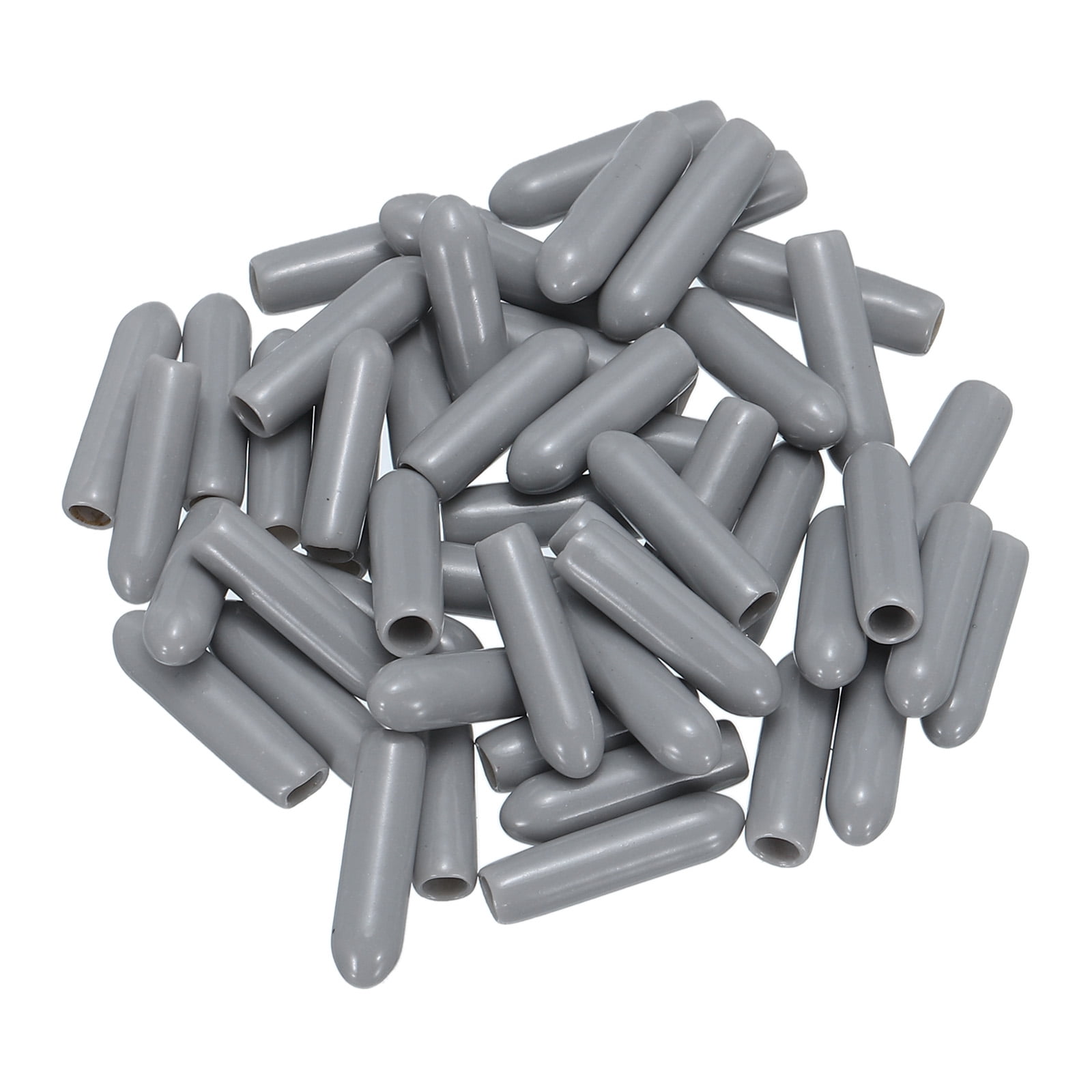 Uxcell Screw Thread Protectors End Caps Vinyl 50 Pcs 3mm Grey - Walmart.com