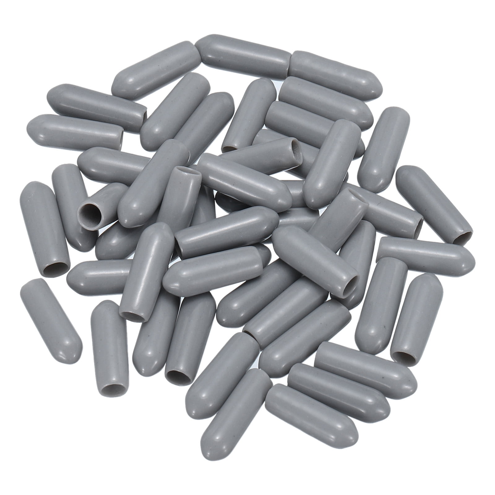 Uxcell Screw Thread Protectors End Caps Vinyl 50 Pcs 4mm Grey - Walmart.com
