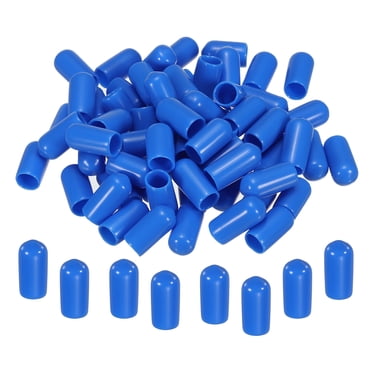 Uxcell 1.34'' Vinyl Round Caps Cover Screw Thread Protector Rubber ...