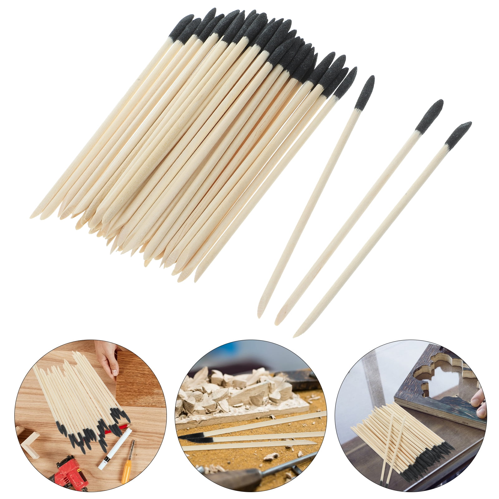 50pcs Sanding Sticks Model Polishing Sticks Sanding Tools Polishing ...