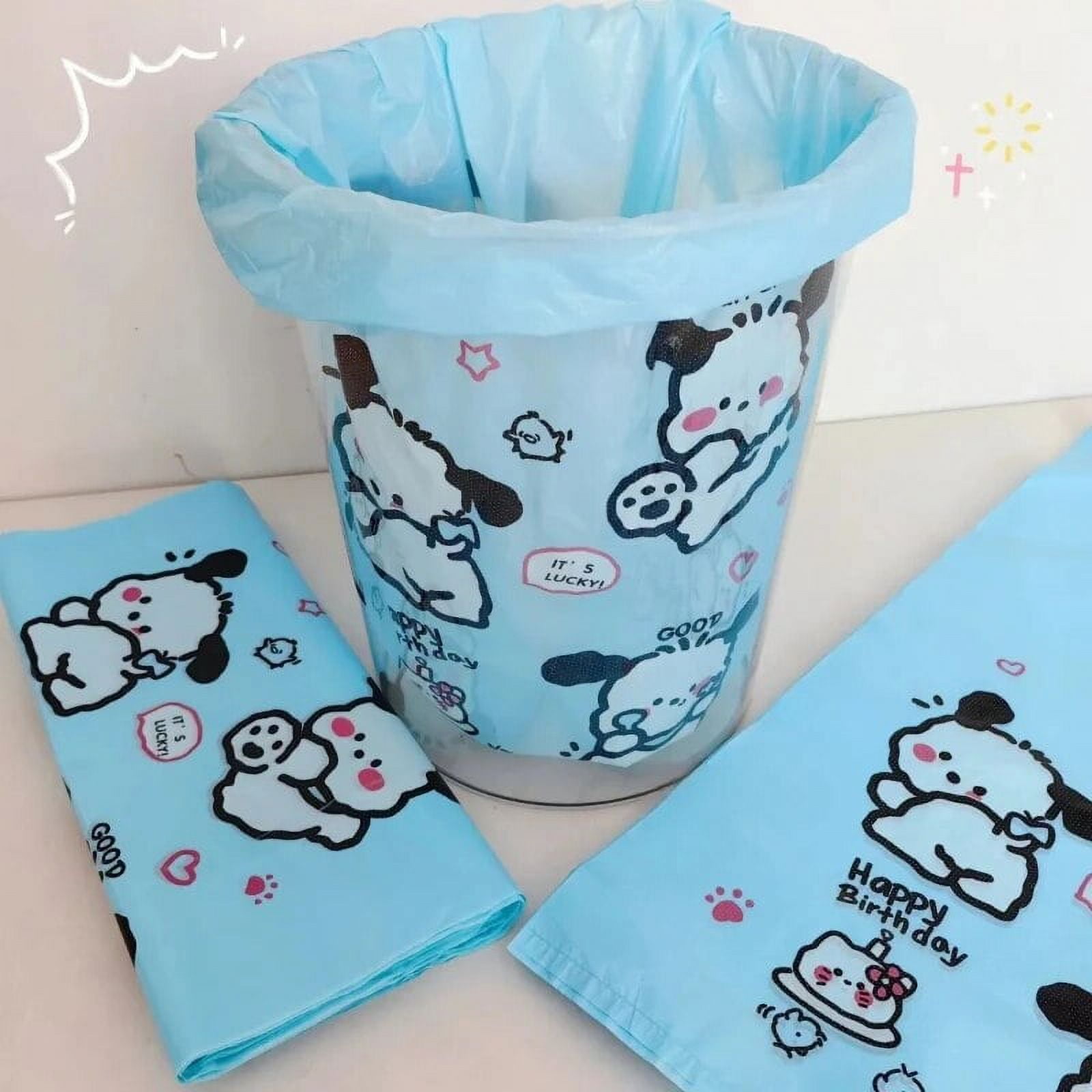 50pcs Sanrio Kawaii Kuromi Garbage Bag Cartoon Thick My Melody Portable ...