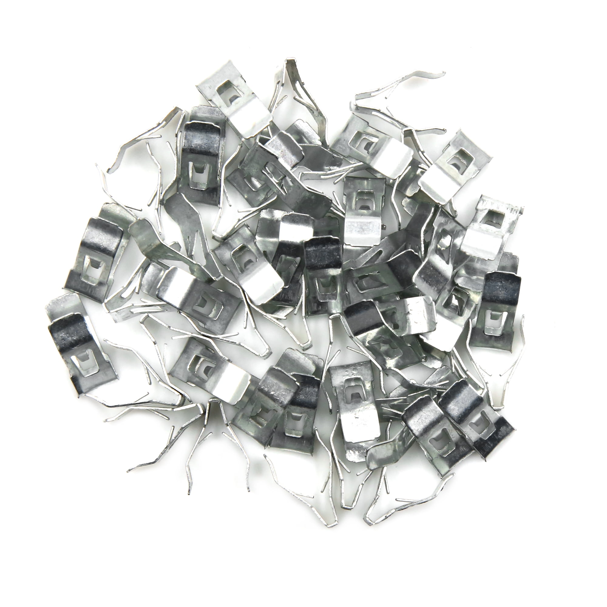 50pcs Silver Tone Car Truck Interior Console Dash Dashboard Trim Metal ...