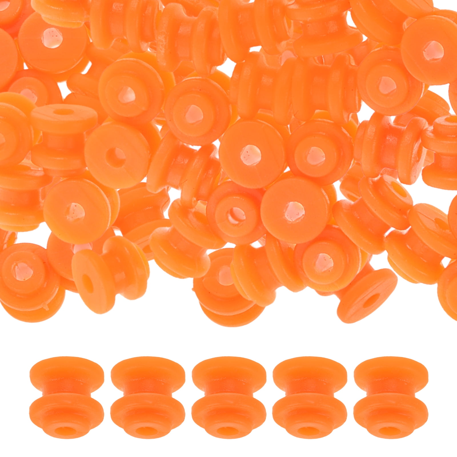 50pcs Single Slot Pulley Model Mini Plastic Belt Pulley Assembly for ...