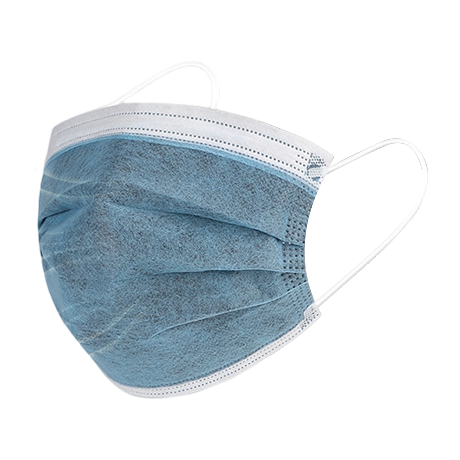 50pcs Single Use Disposable Face Mask, Effective Filtration, Bulk Pack ...