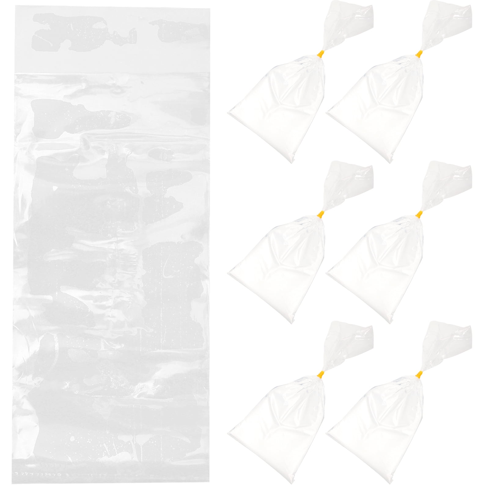 50pcs Small Fish Packaging Bags Transport Fish Bags Clear Fish Packing ...