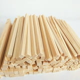 50pcs Small Wooden Square Sticks for DIY Craft Projects Home Decor ...
