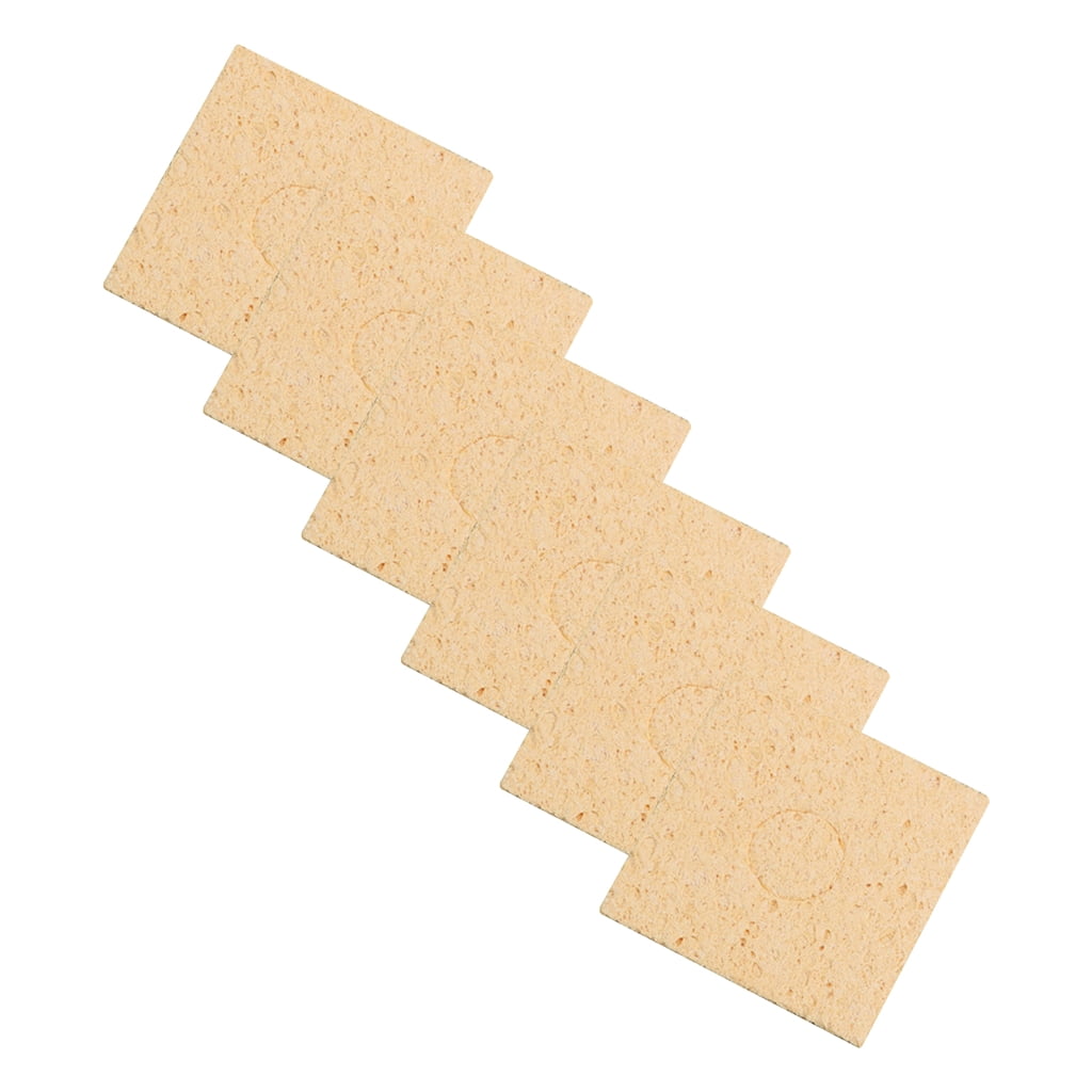 50pcs Soldering Iron Tips Cleaning Sponge Cleaner High Temperature ...