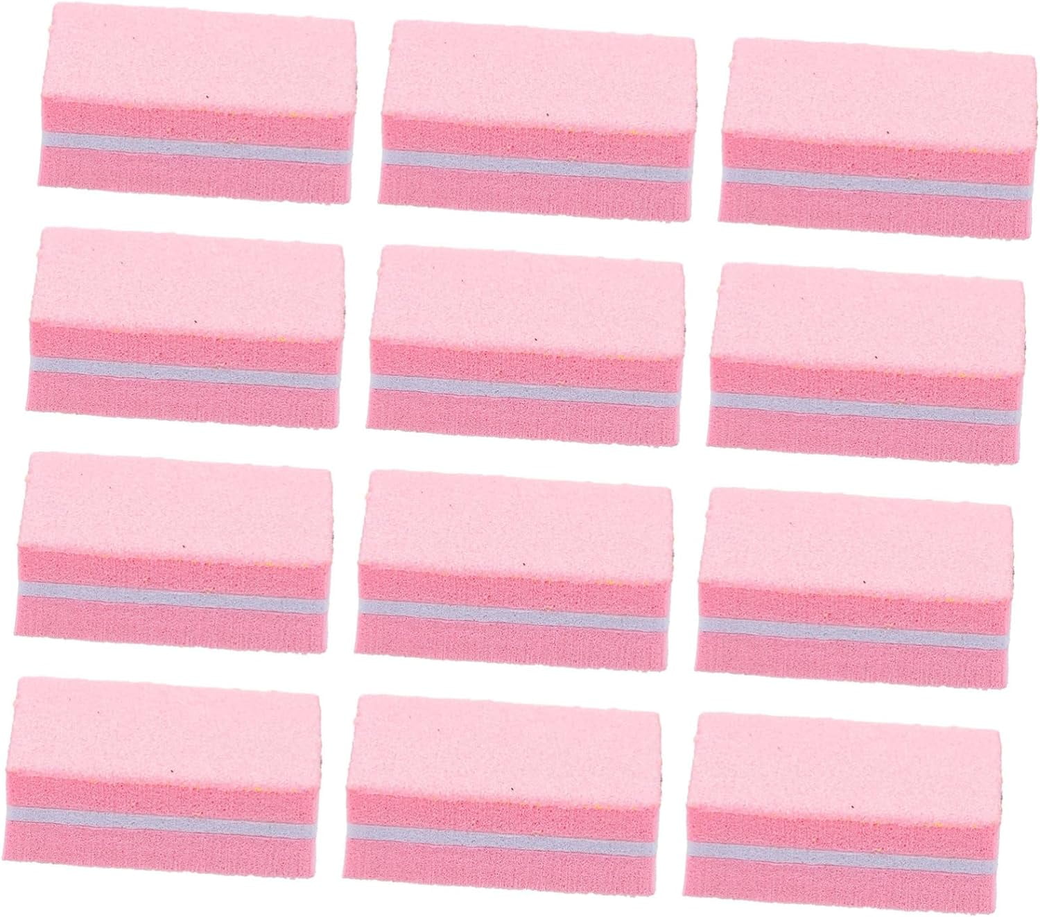 50pcs Sponge File Nail File Sanding Block Files Grit Nail Art Care ...