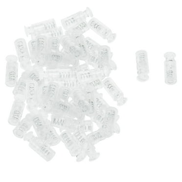 Uxcell Spring Cord Locks Cord Fasteners Double Holes Toggle Stoppers ...