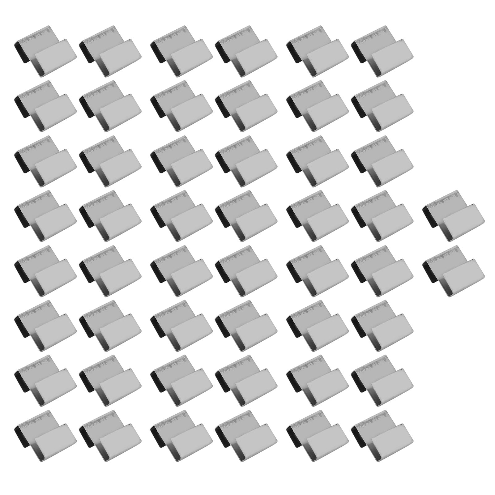 50pcs Stainless Steel Greenhouse Overlap S Clips House Clips with Large ...