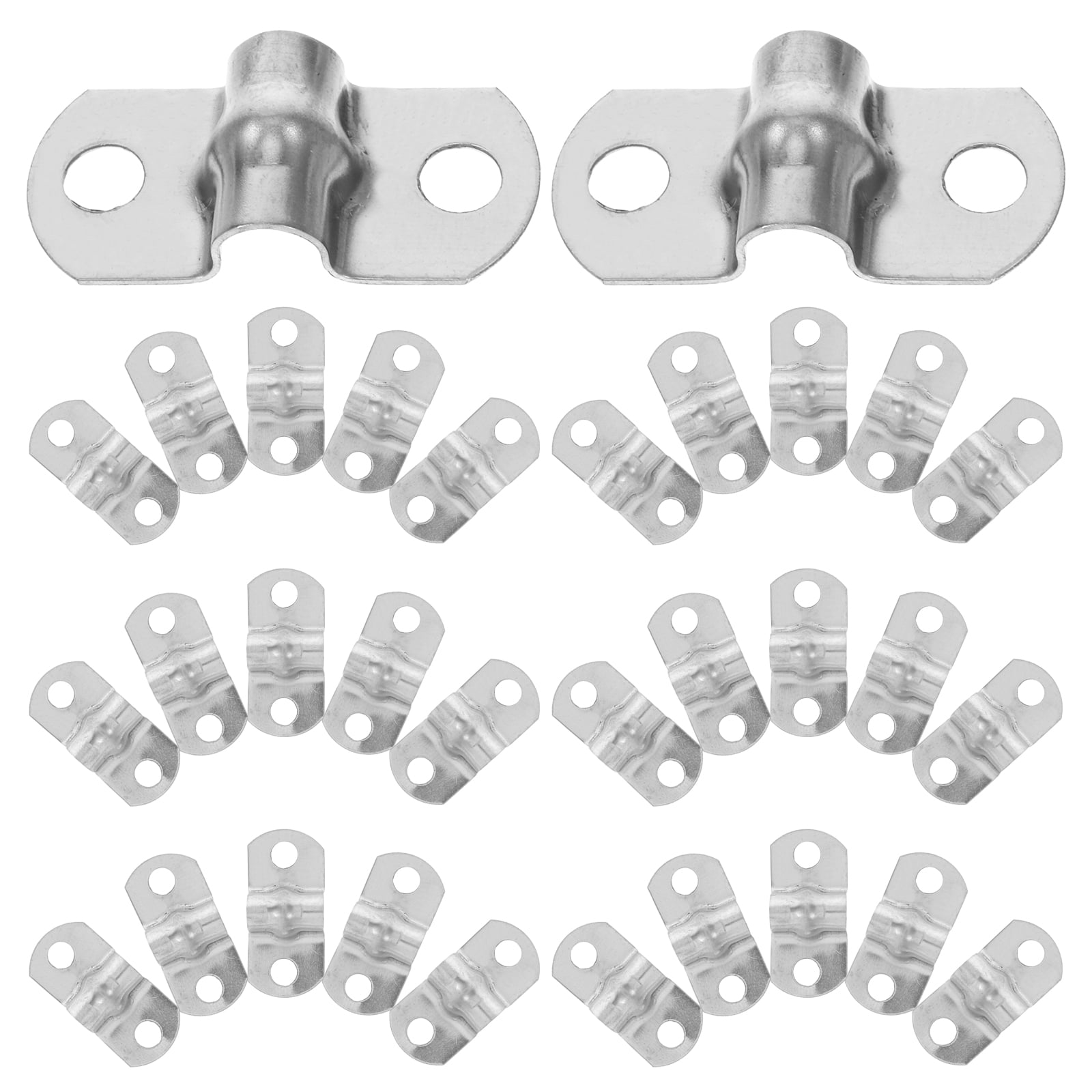 50pcs Stainless-steel U Bracket Pipe Straps M5 Heavy Duty Pipe Support ...
