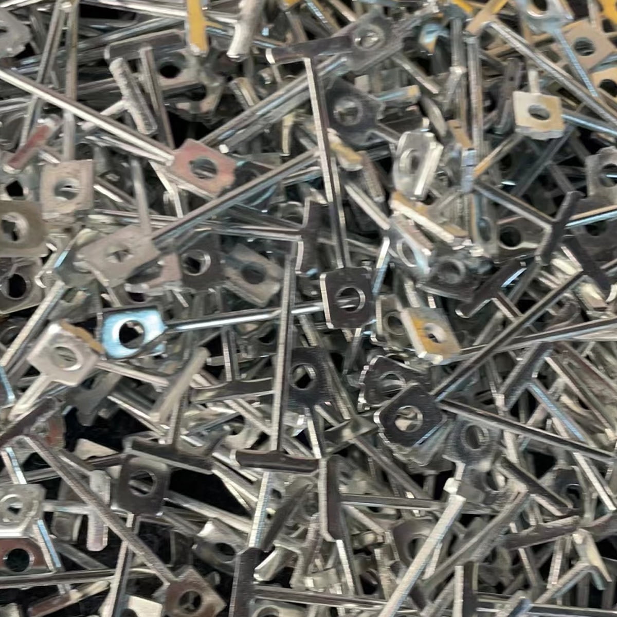 50pcs Steel Floor Tile Spacer Steel Tile Leveling Pin Silver Spacer for ...