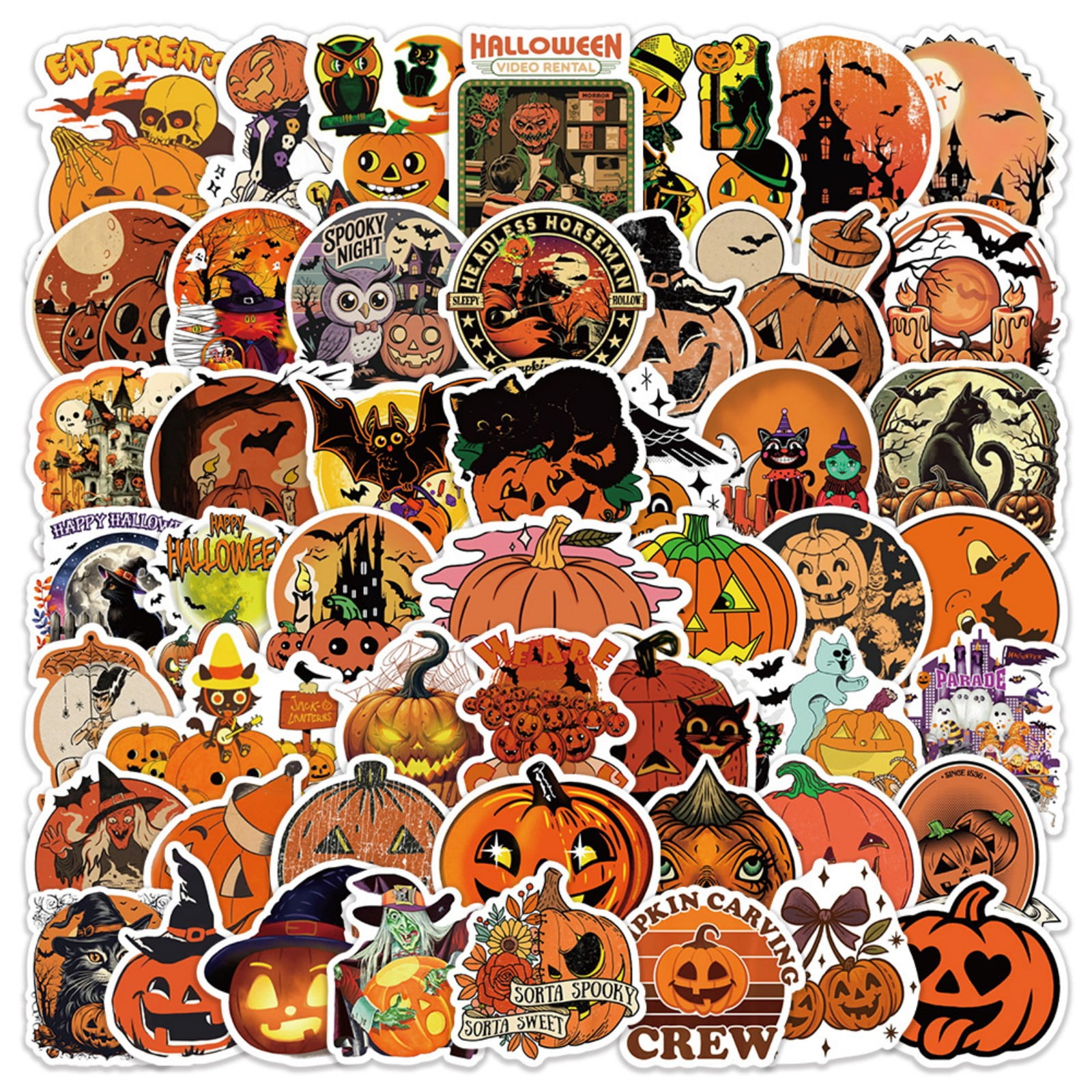 50pcs Suitcase Stickers Waterproof Stickers Scooter Computer Tablet ...