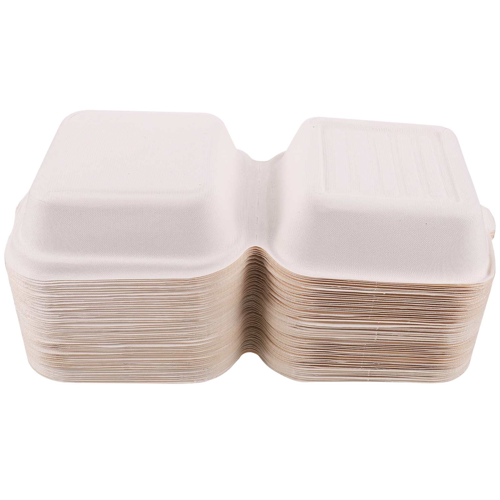 50pcs Take out Food Containers Disposable Hamburger Container Burger ...