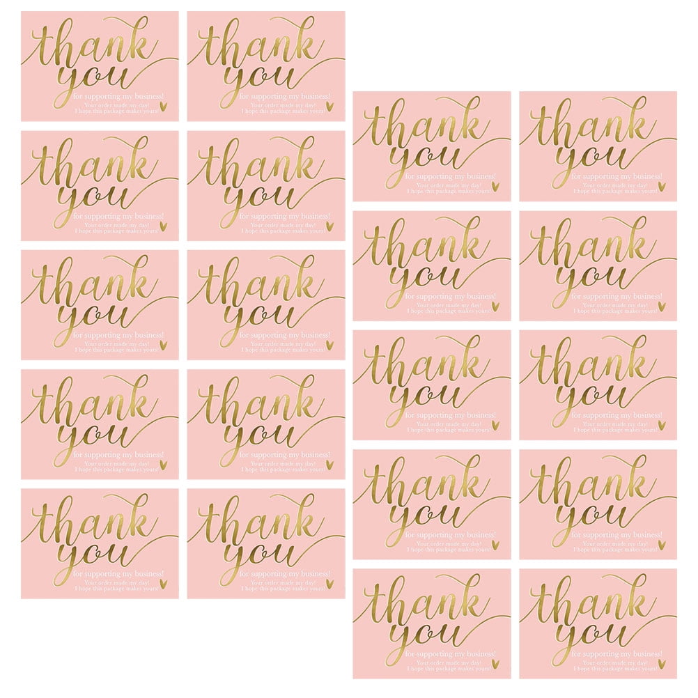 50pcs Thank You Cards For Small Business Appreciation Cards Customer ...