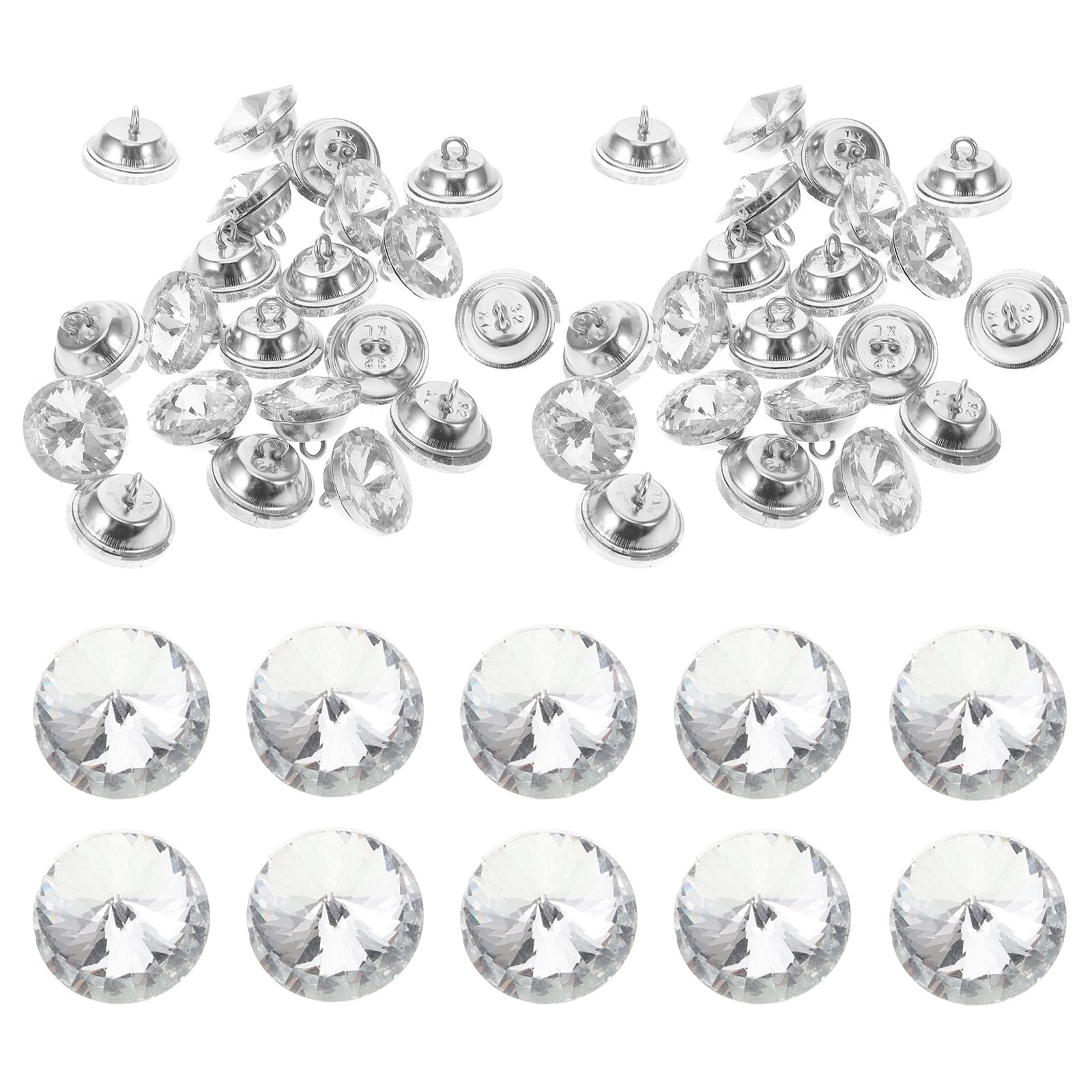 50pcs Upholstery Buttons Furniture Decorative Buttons Sofa Couch ...