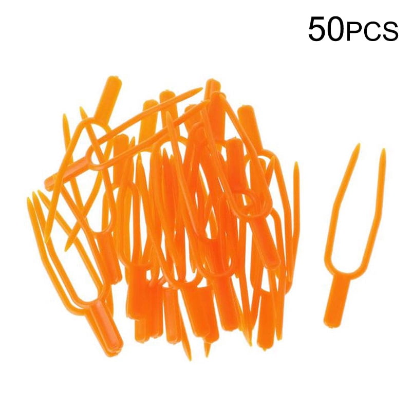 50pcs Vine Holder Clips Plant Climbing For Flower Strawberry Seedling ...