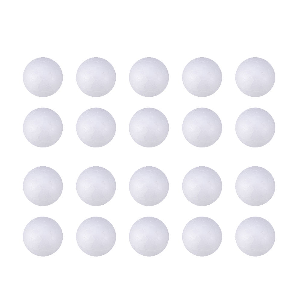 50pcs Wedding Decoration Modeling Craft Solid Polystyrene Balls Round ...