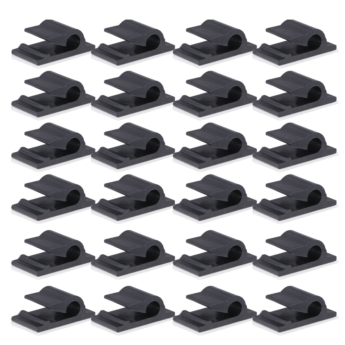 50pcs Wire Cable Fixing Clips Self Adhesive - Walmart.com