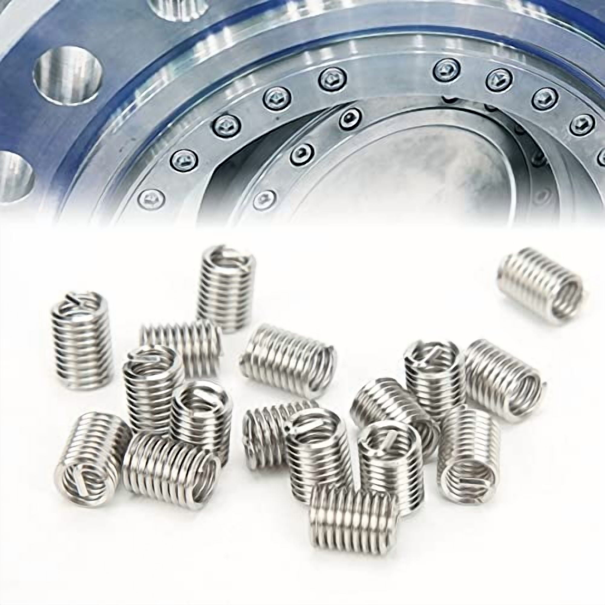 50pcs Wire Thread Insert Screw Hole Repair Bushing Protection Socket Us ...