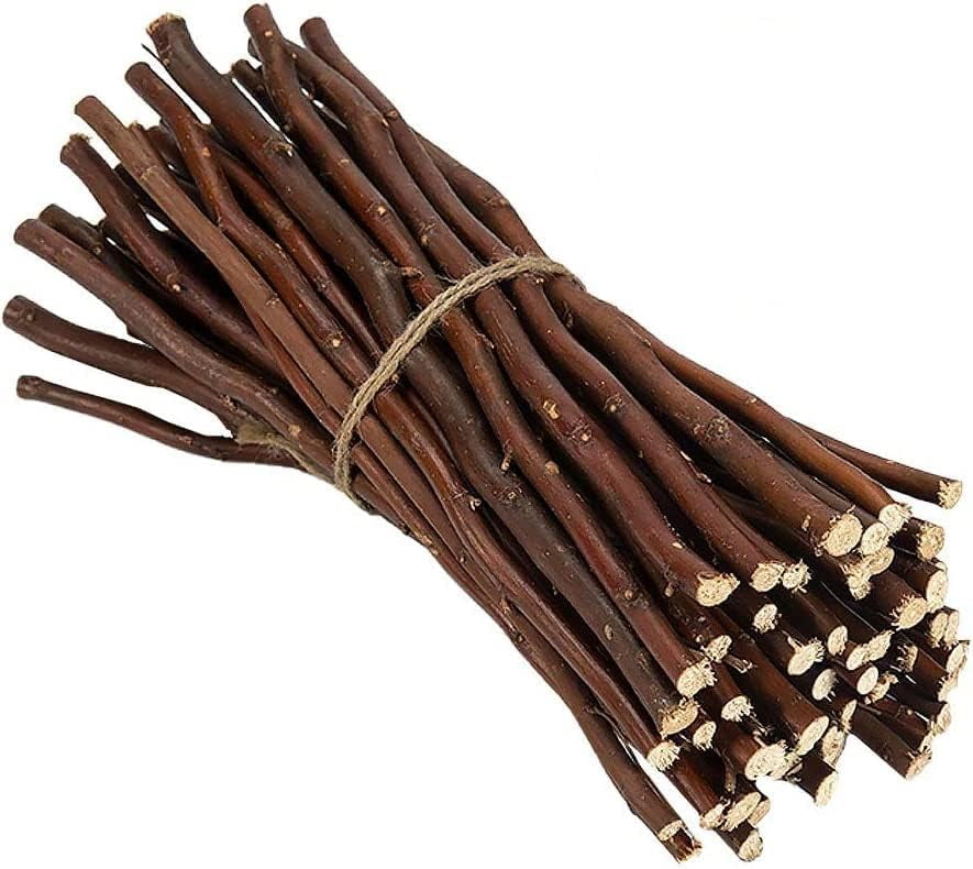 50pcs Wood Log Sticks Wooden Crafting Sticks DIY Wood Sticks Wood ...