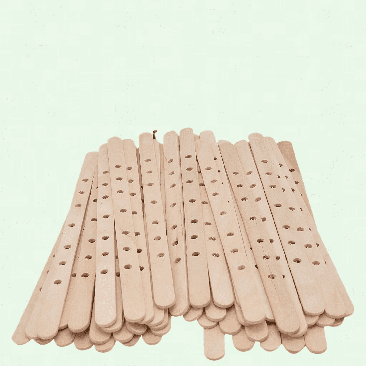 50pcs Wooden Candle Wick Holders, Wick Centering Tool Candle Wick Bars ...