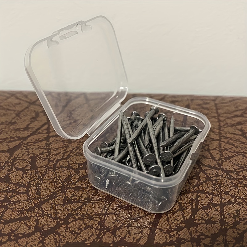 50pcs/box Packing By Box 6Sizes, Household Iron Nails, Wall Panel Fence ...