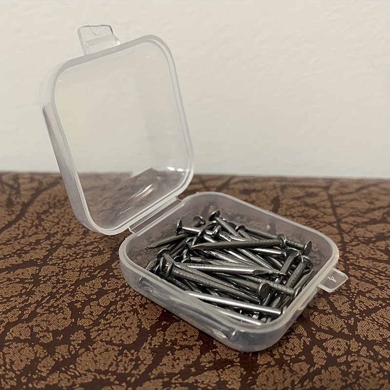 50pcs/box Packing By Box 6Sizes, Household Iron Nails, Wall Panel Fence ...