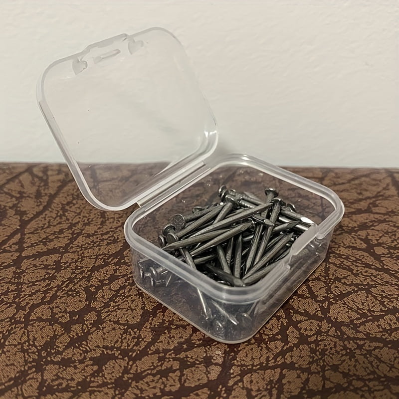 50pcs/box Packing By Box 6Sizes, Household Iron Nails, Wall Panel Fence ...