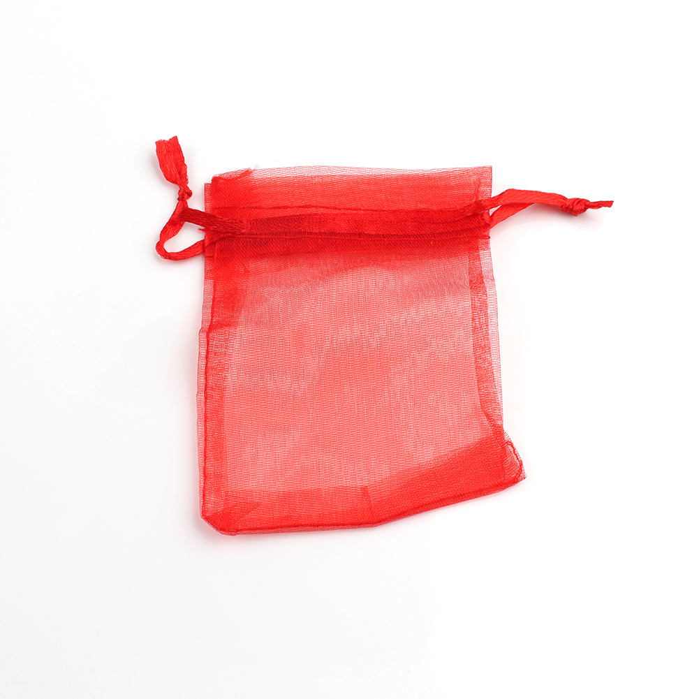 50pcs/lot Organza Christmas Gift Bags Drawstring Jewelry Packing ...