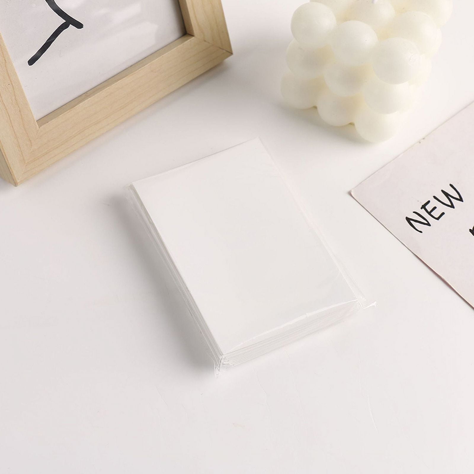 50pcs/pack 6.1cm x 9.1cm Ice Cream Color Card Bag Photocard Sleeves ...