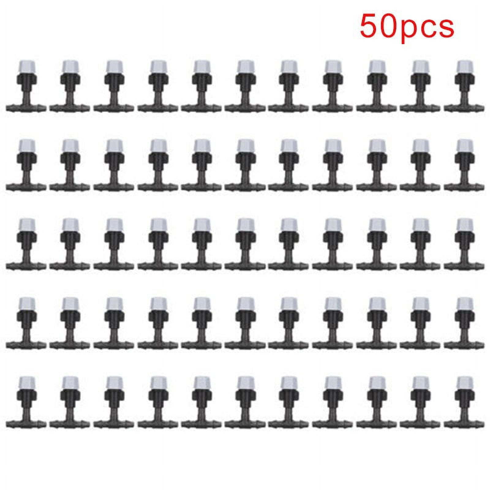 50pcs plastic 1/4 "Applicators Fog spray nozzle for Garden Irrigation ...